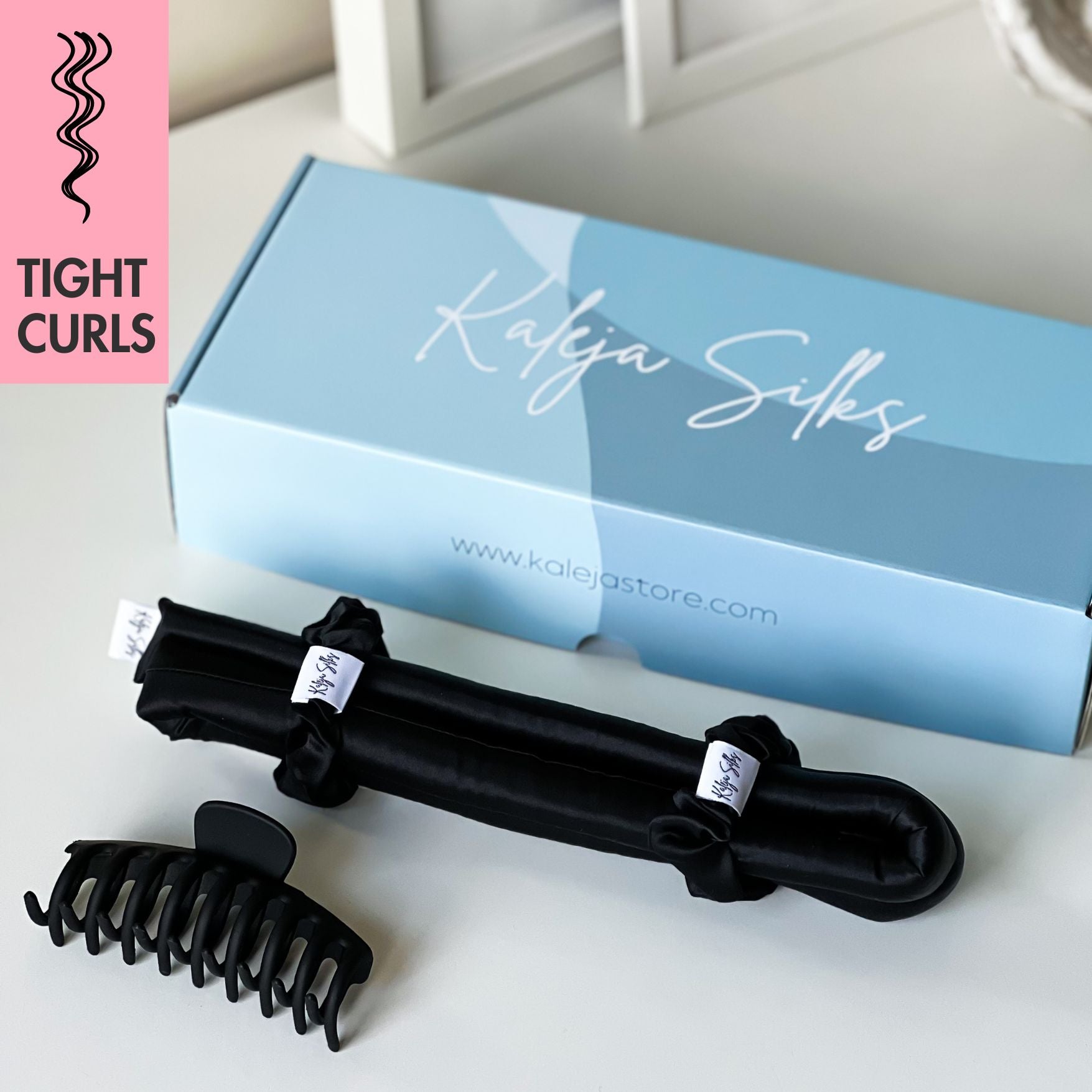 Silk Hair Curler | Heatless Curls | Kaleja Silks – Kaleja Store